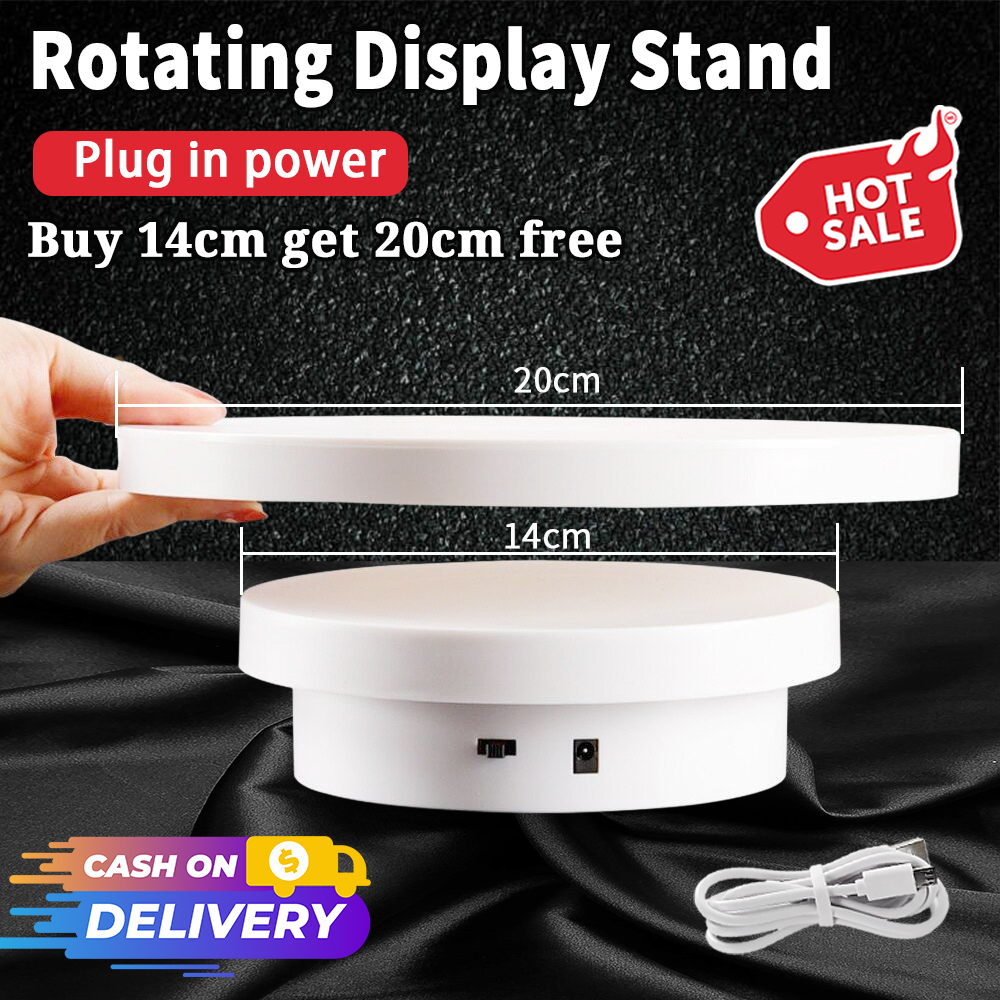Rotating display stand 360 Degree Rotation for toys Rechargeable ...