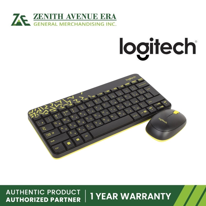 Logitech MK240 Wireless Keyboard and Mouse - Logitech Wireless Keyboard ...