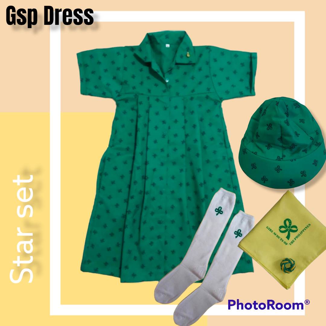 1CF'S NEW GIRLS DRESS SCOUTING/TYPE A STAR SCOUT SET | Lazada PH