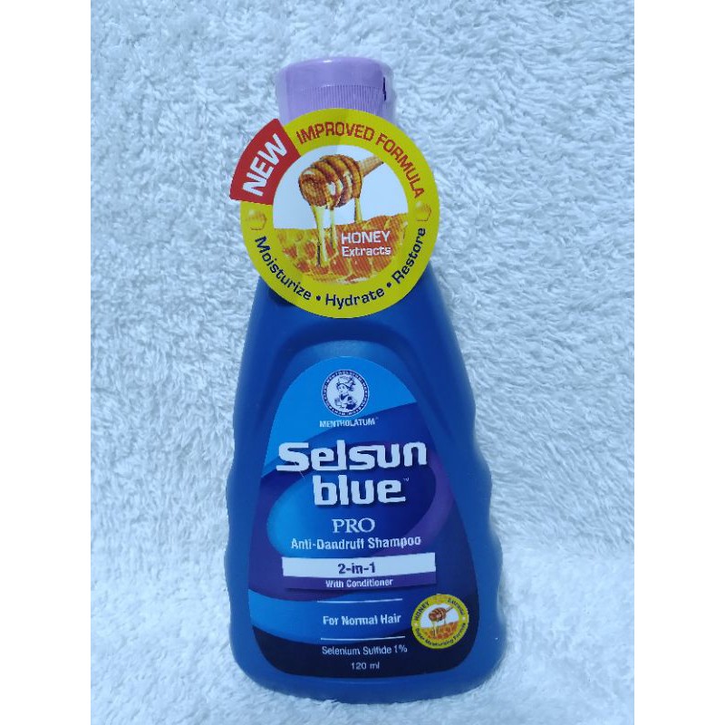 selsun blue anti- dandruff shampoo 2 in 1 with conditioner (120ml ...