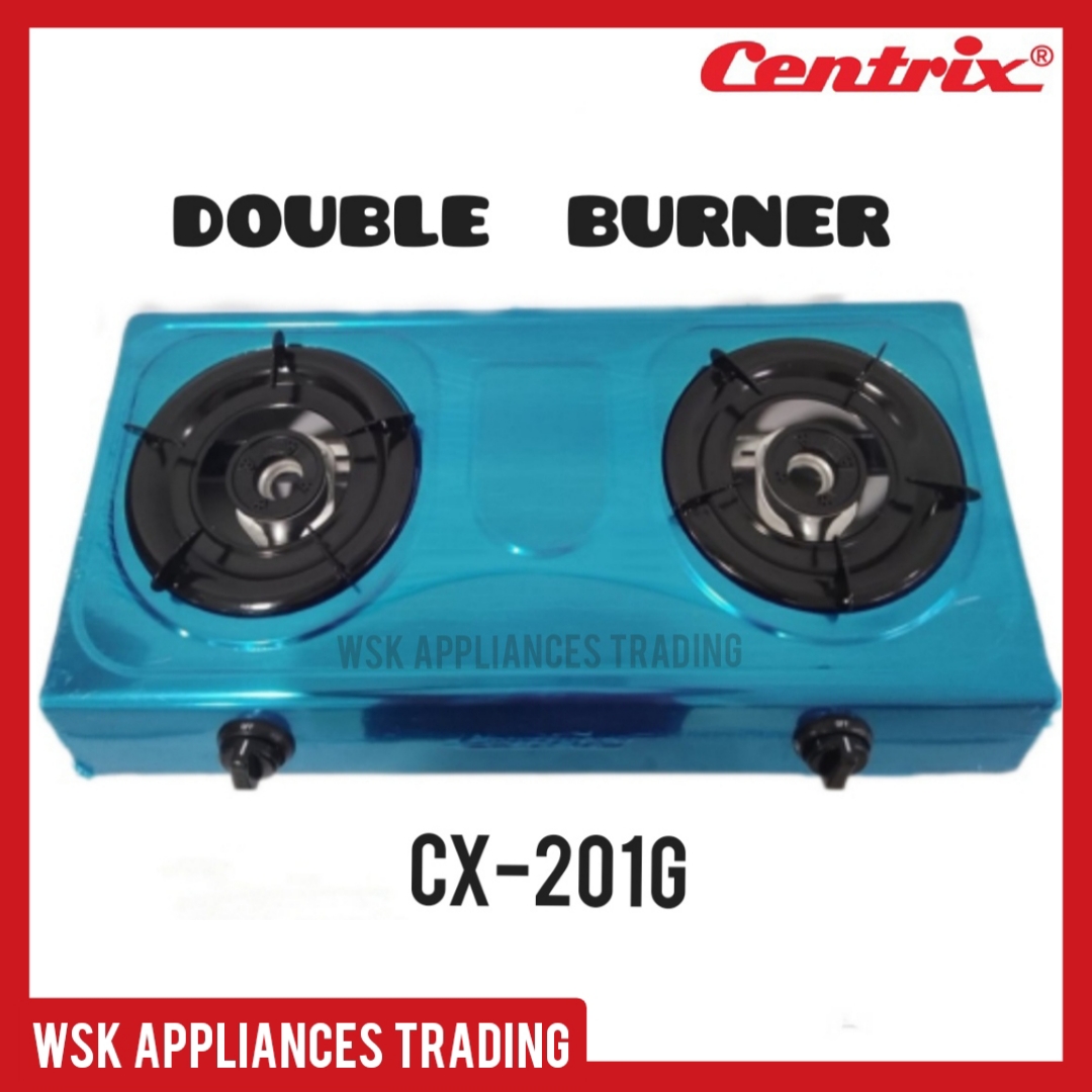 Centrix Double Burner Gas Stove CX-201G | Lazada PH