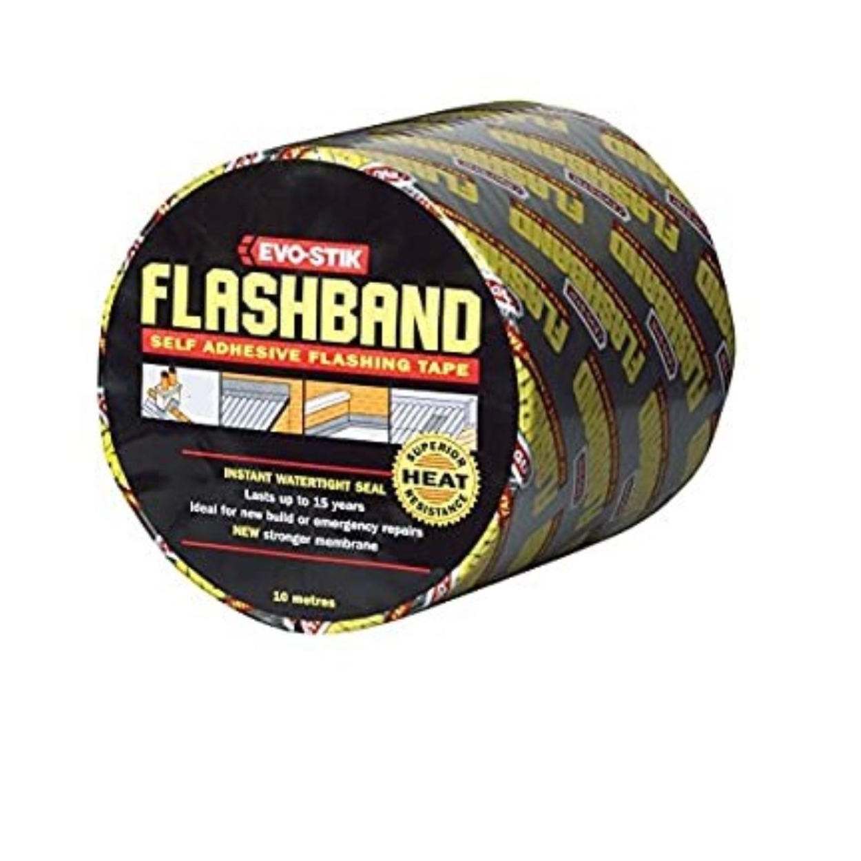 Original 10M Flashband Tape Self Adhesive For Roof And Leak Repair -Aluminum Coating Flashing ...