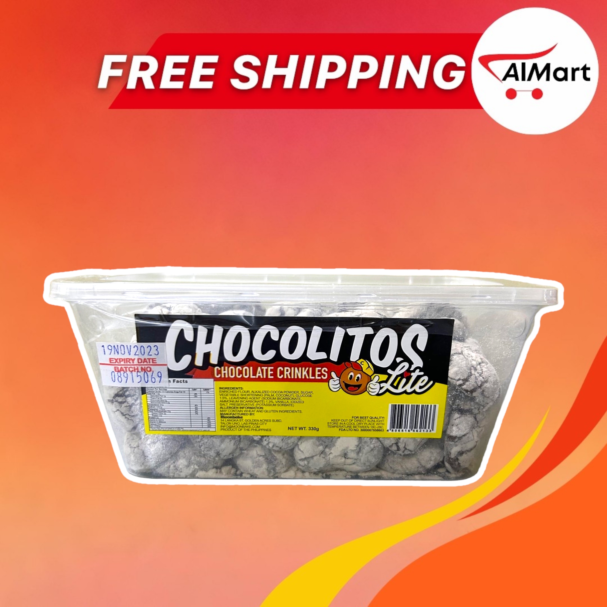 CHOCOLITOS CHOCOLATE CRINKLES (150 AND 330 GRAMS) | Lazada PH