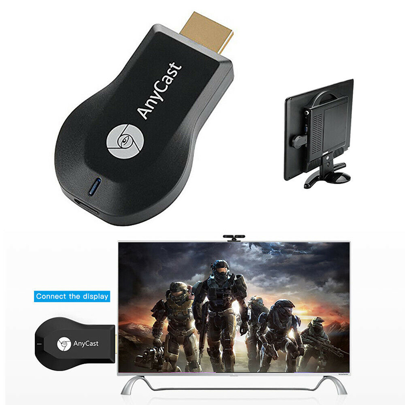 MEIKE001 JTC 4K AnyCast M2 Plus WiFi Display Dongle HDMI Media Player ...