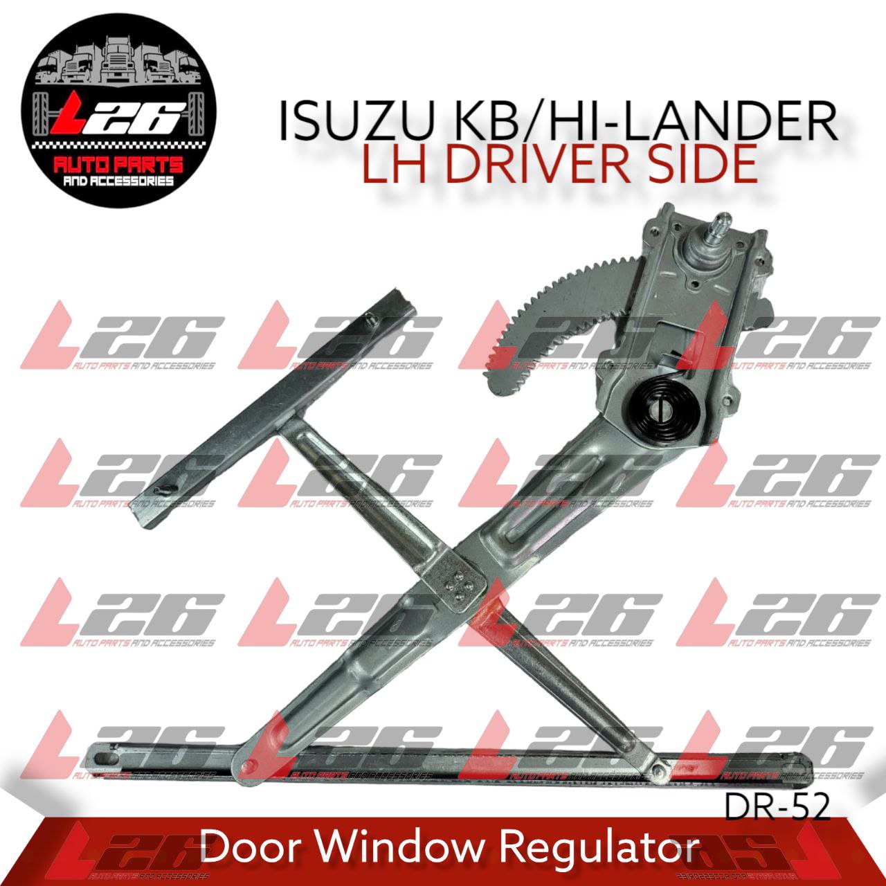Isuzu Hi-Lander 91' KB DOOR WINDOW Mechanism / DOOR WINDOW REGULATOR RH ...