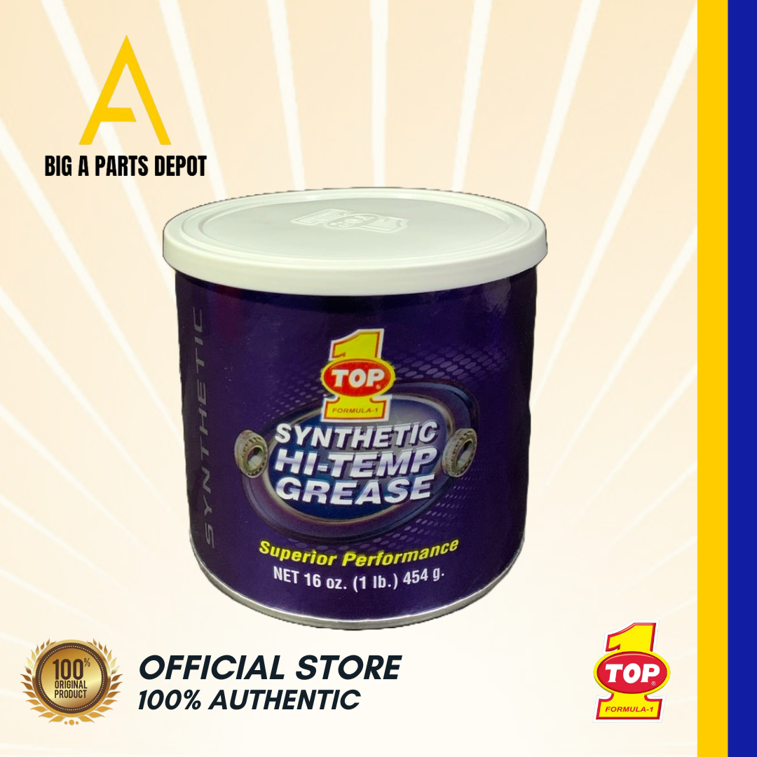 Top 1 - Top One Synthetic Hi-Temp Grease Superior Performance (Blue ...