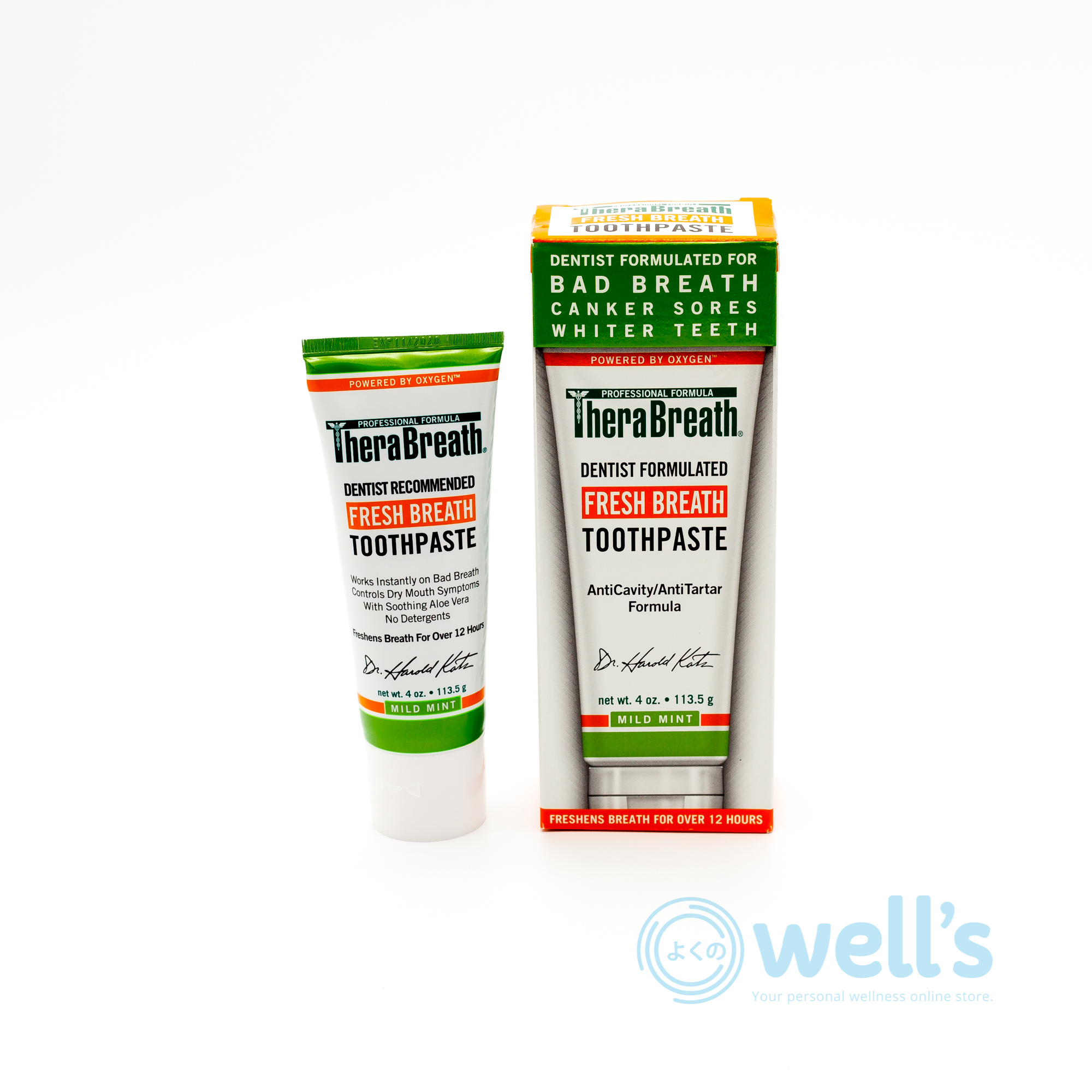 TheraBreath Fresh Breath Toothpaste. Dentist-Formulated Oral Health ...