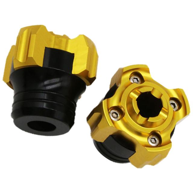 Crash Safety Motorcycle Frame Sliders, 1 Pair Of Carbon Fiber ...
