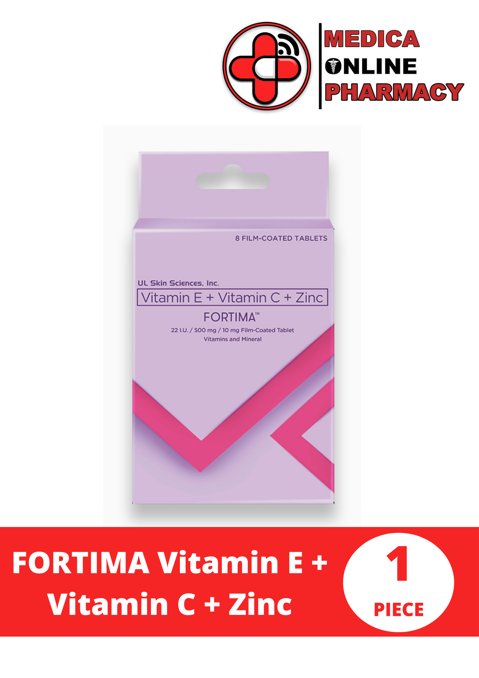 FORTIMA Vitamin E + Vitamin C + Zinc | Lazada PH
