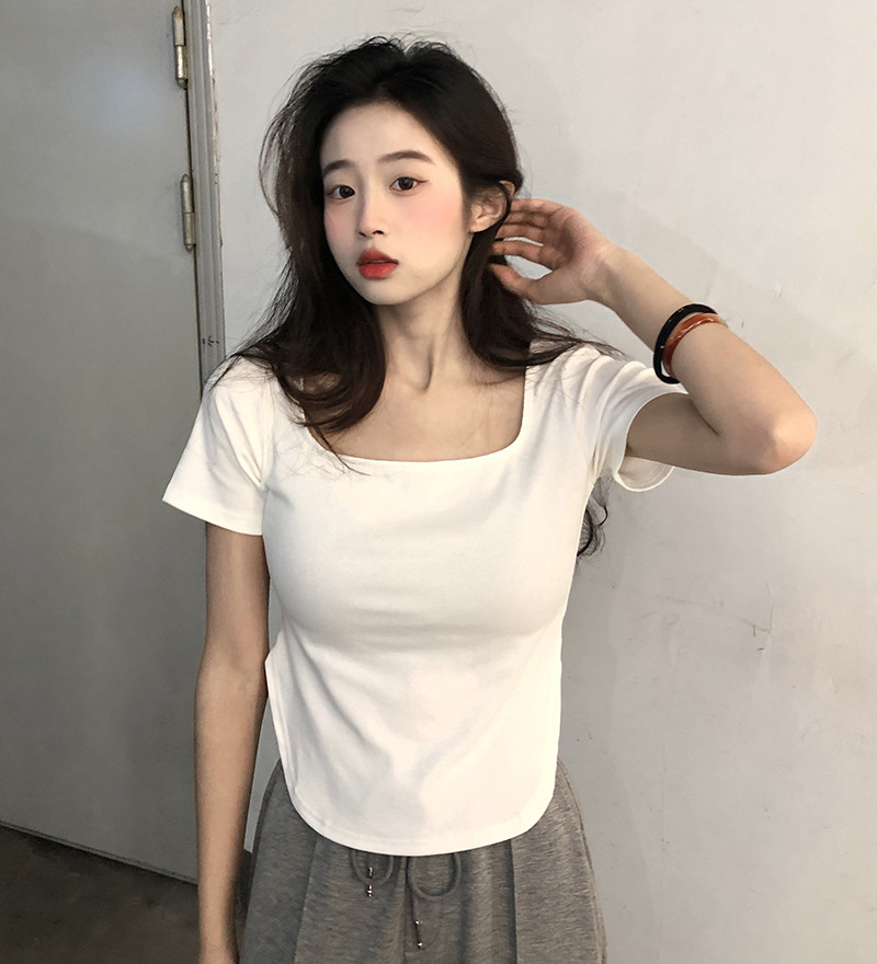 เสื้อยืดหญิง เสื้อยืด ผญ เสื้อยืดผู้หญิง ผู้หญิง เสือยืด ด้านบนผอม ...