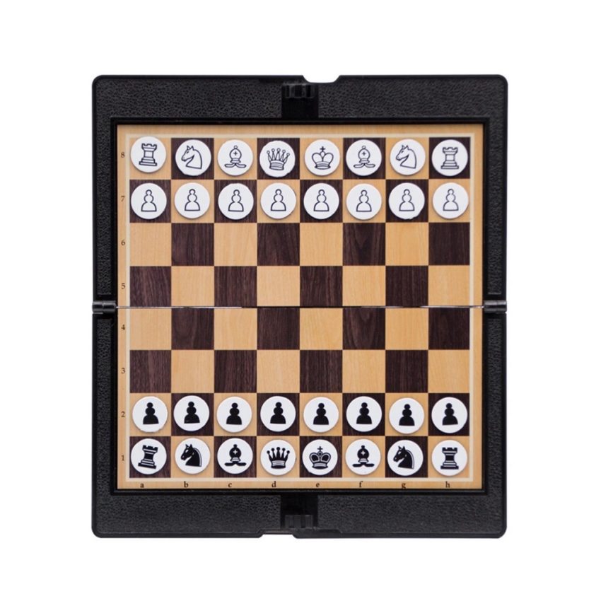 18cm*20cm Portable Mini Chess Board with Magnetic Pieces For Adults and ...