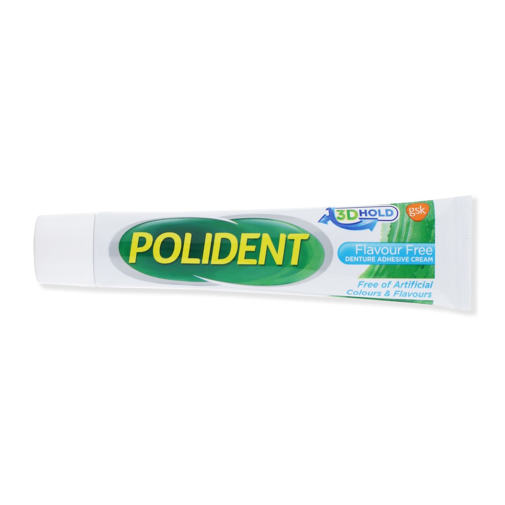 Polident Flavour Free Denture Adhesive Cream 60g | Lazada PH