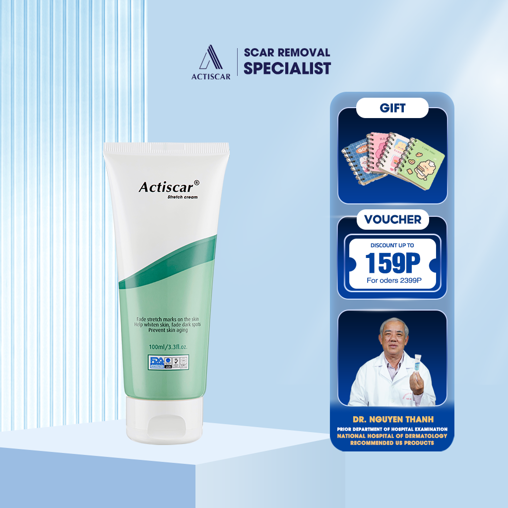 Actiscar Stretch Removal Cream 100ml Fade Stretch Marks For Pregnant ...