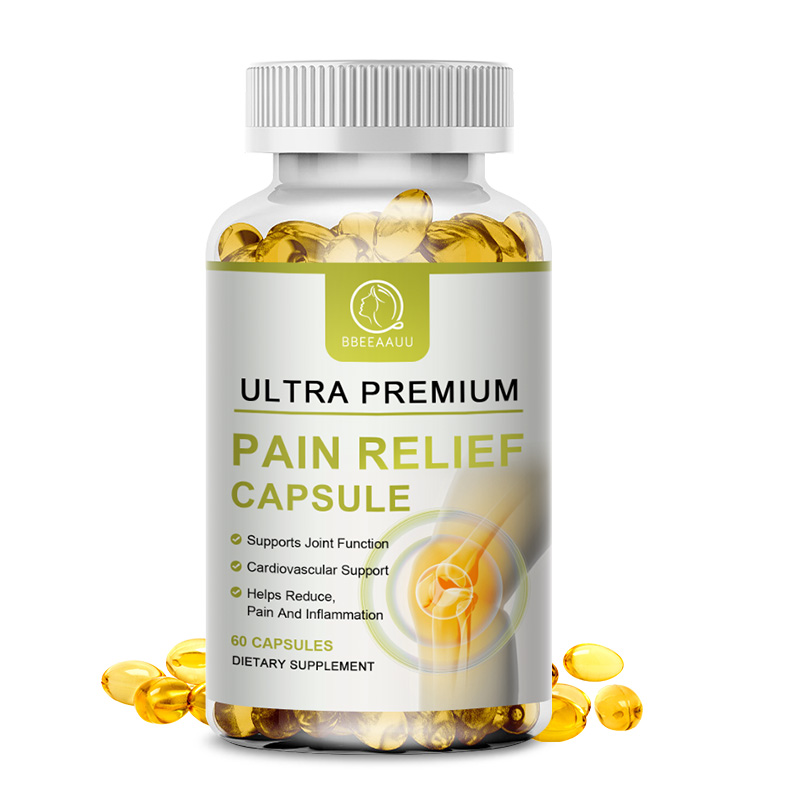 BBEEAAUU Pain Relief Capsules Supports joint pain relief Helps reduce ...