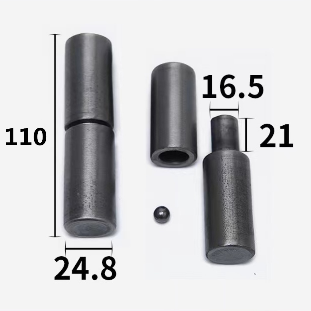 TOLO Hinge (Per piece) Cylindrical Hinges 3/8" to 1" Iron Tube Shaft ...