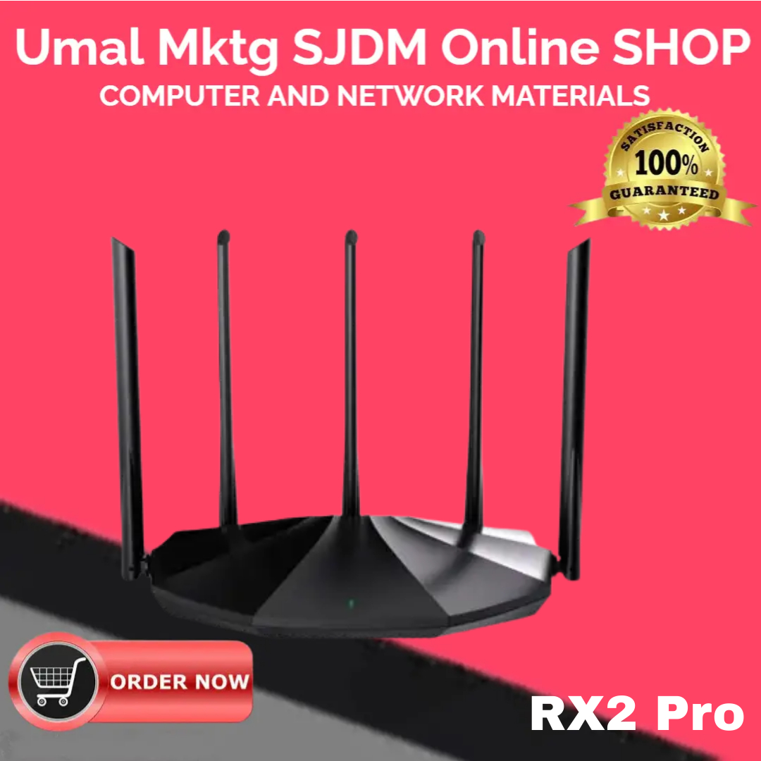 TENDA RX2 Pro Dual-Band Gigabit Wi-Fi 6 Router | Lazada PH