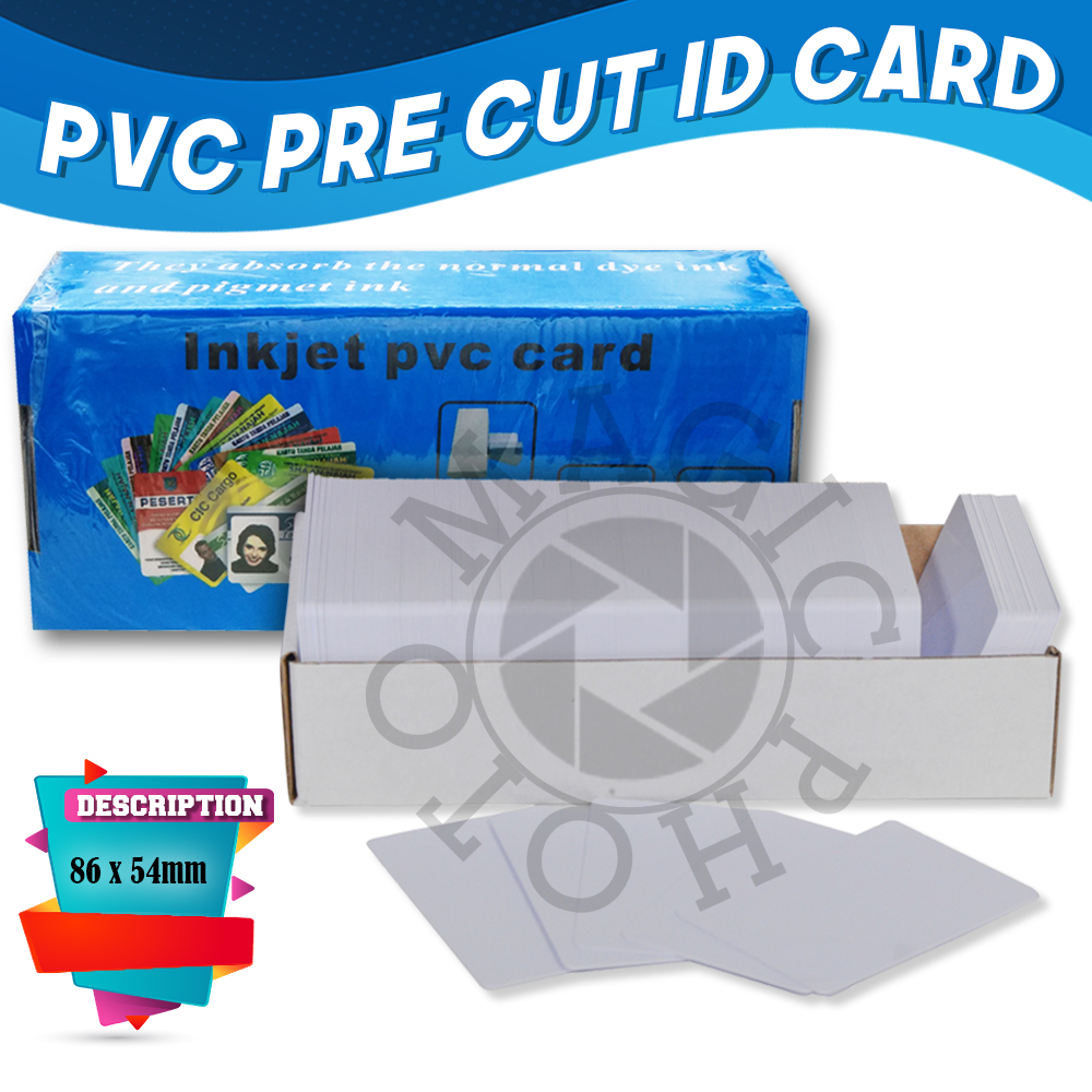 MP00 Printable PVC Pre-Cut Cards for Direct ID Printing | Lazada PH