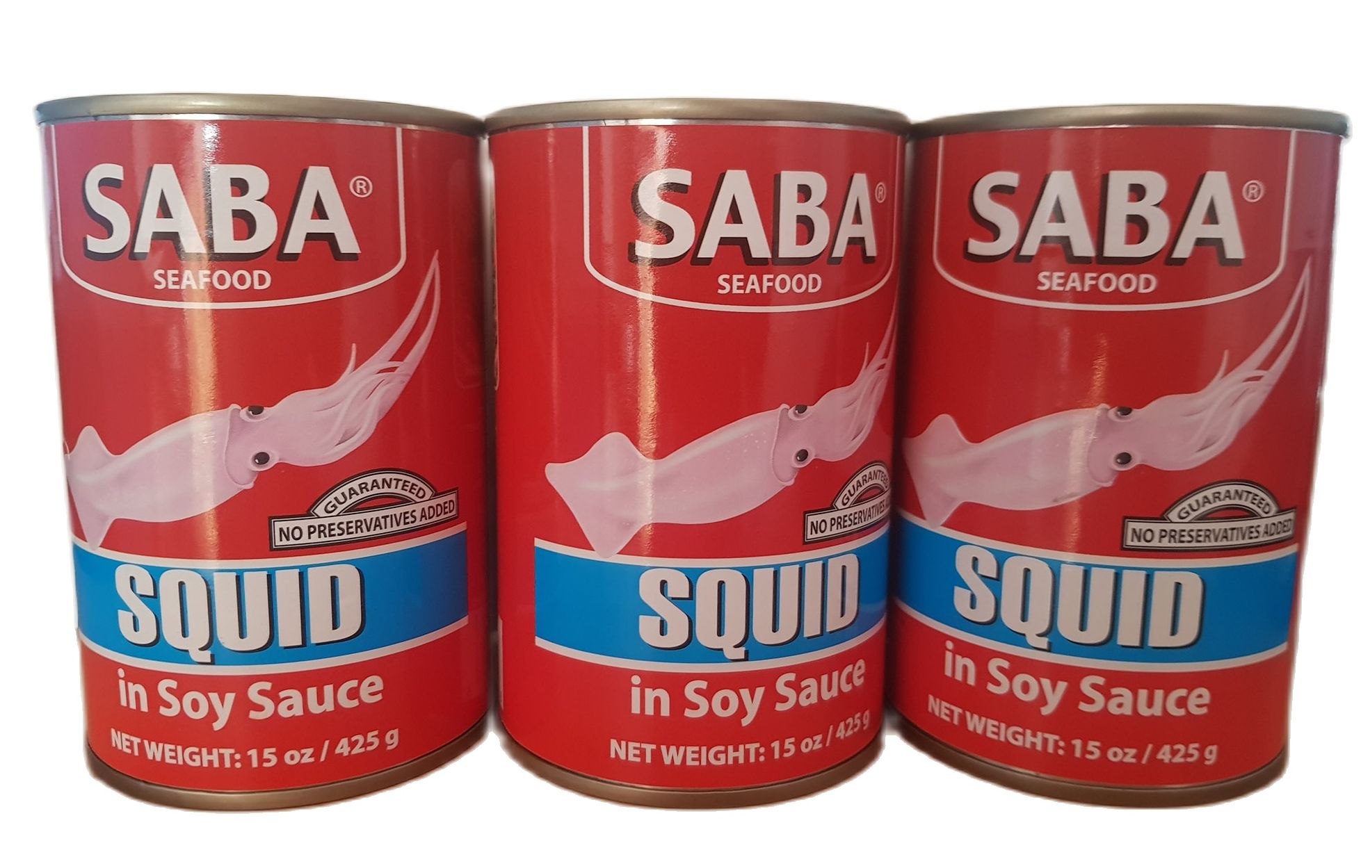 SABA Squid in Soy Sauce (3 x 425 grams) | Lazada PH