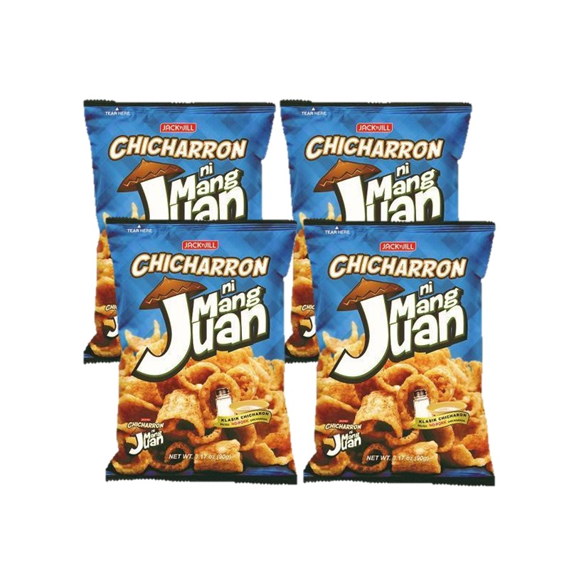 Chicharron Ni Mang Juan Klasik 90g (Party Size) - Pack of 4 | Lazada PH