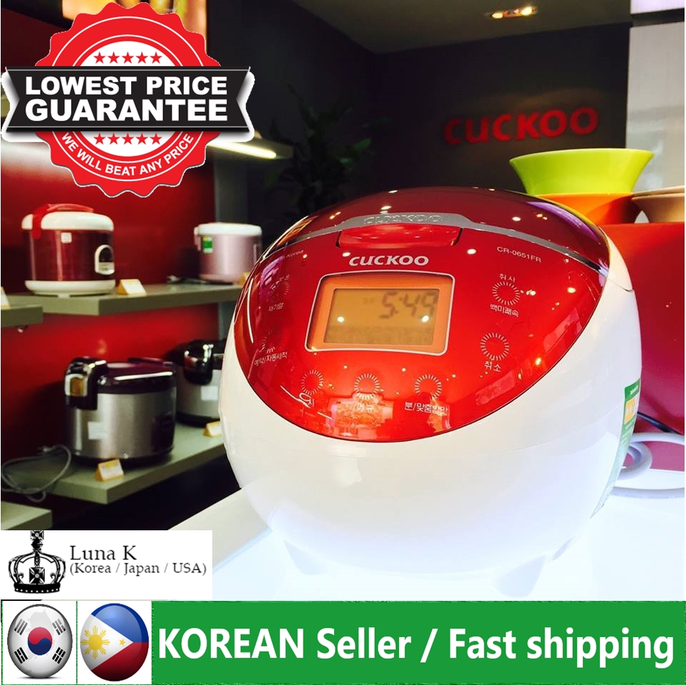[CUCKOO Korea] rice cooker CR-0655FR 6cup 100% Korea Brand Fuzzy logic ...
