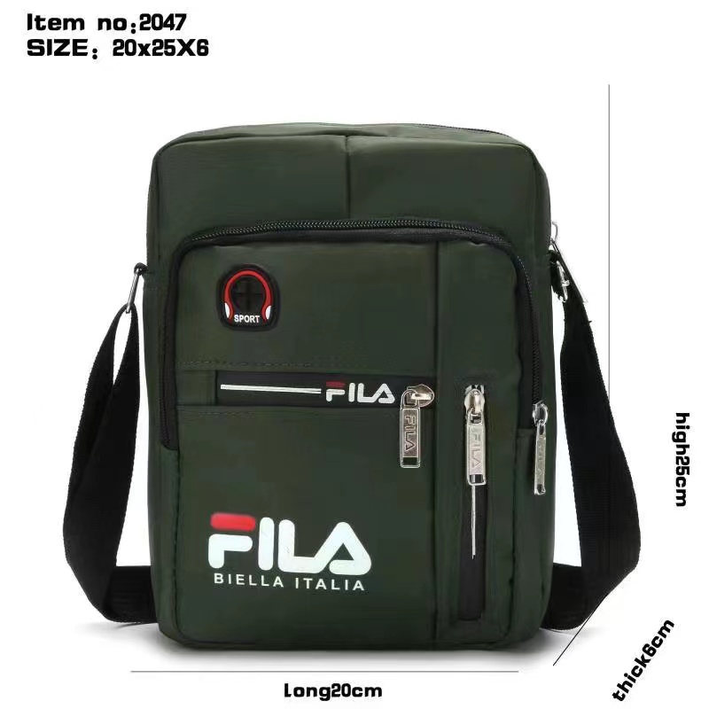 #2047 FILA Men's Sling bag Large size | Lazada PH