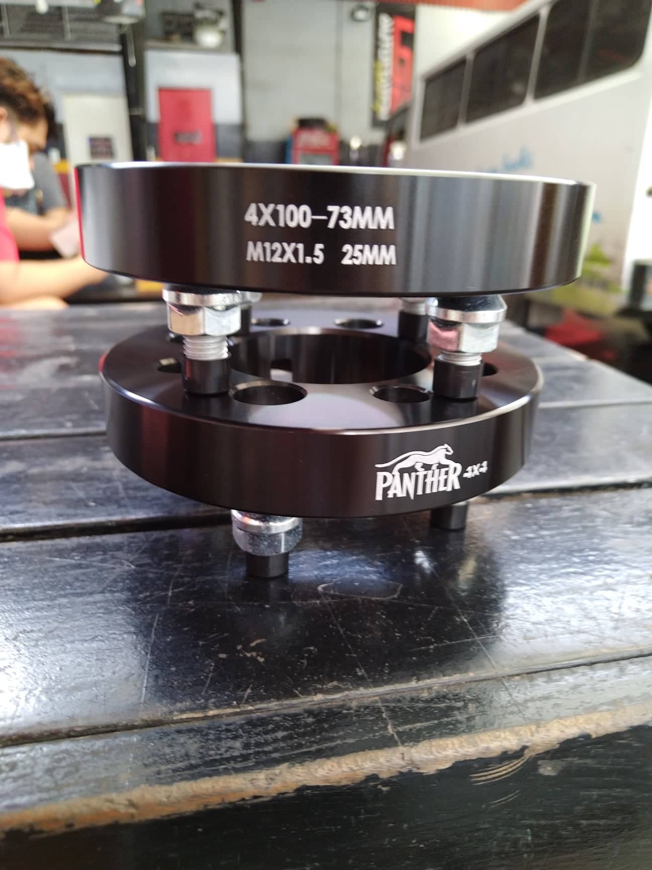 WHEEL SPACER for TOYOTA VIOS 2003-2022 4x100 M12x1.5 Thread Size 25mm ...