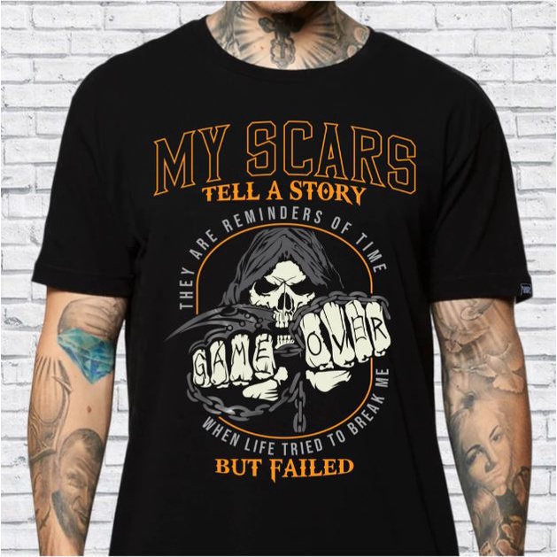 2022 My Scars Tells a Story - Vortex Wear | Lazada PH