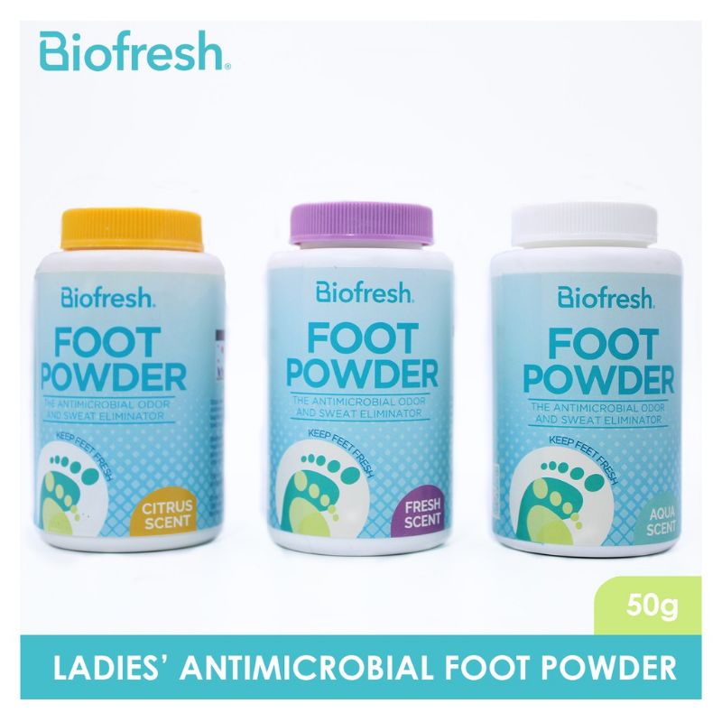 Biofresh BLFP02 Ladies' Antimicrobial Foot Powder 50g 1 pc | Lazada PH
