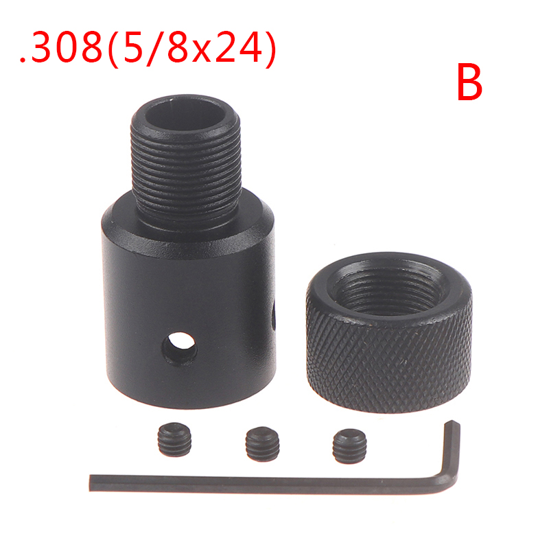 Roger 10 / 22 Threaded Pipe Adapter Muzzle Brake Adapter 1 / 2-28 5 / 8 ...