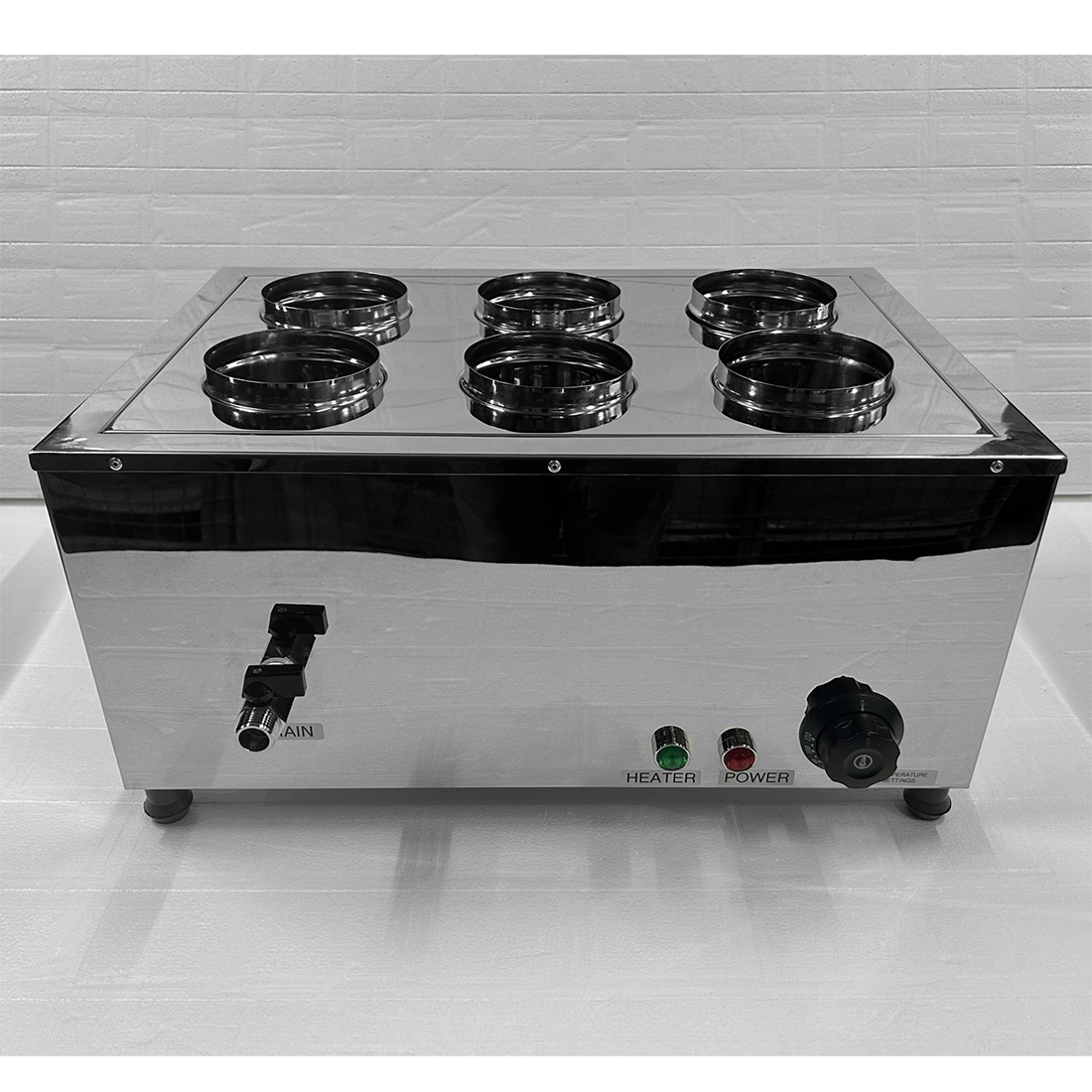 6 holes silver caddy spoon and fork heater sterilizer with automatic ...