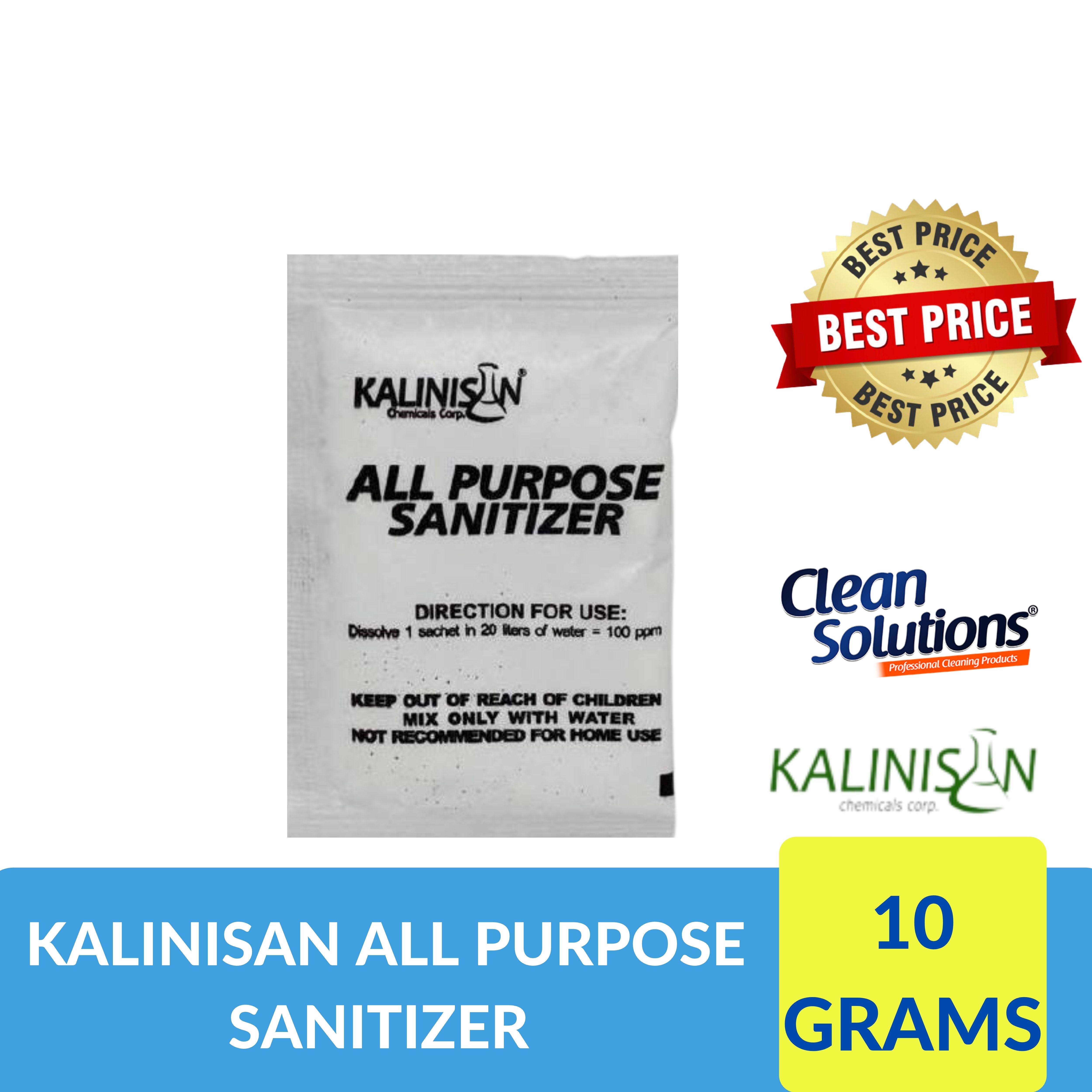 BEST PRICE 100% Original Kalinisan 10g All Purpose Sanitizer | Lazada PH