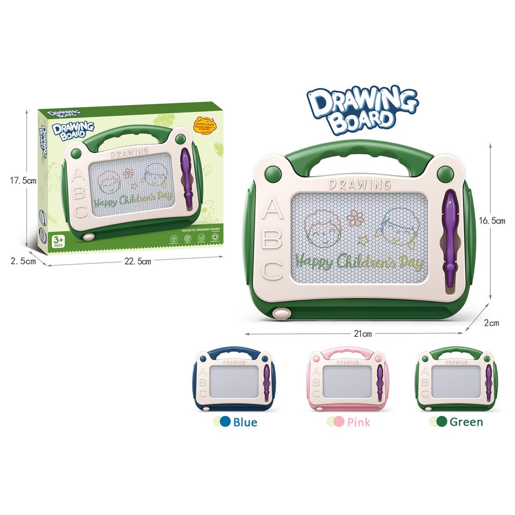 Children Magnetic Drawing Board Erasable Color Graffiti Board Early ...