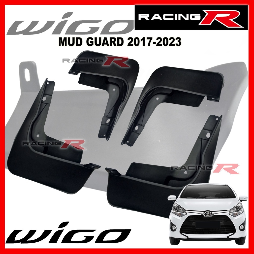 Automotive Parts Toyota Wigo 2017 to 2023 Mud guard with Screw 2018 ...