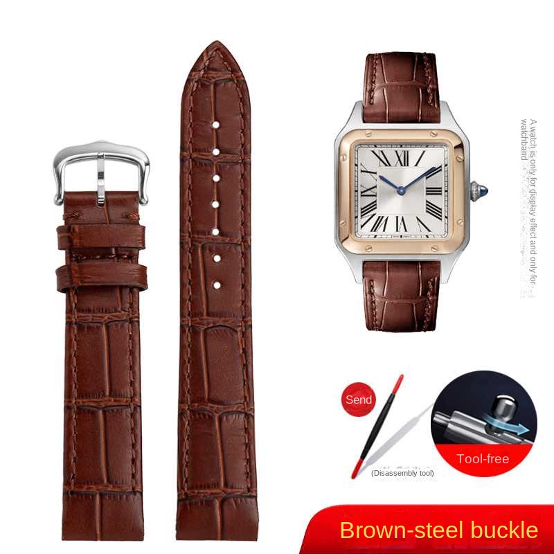 Quick Release Design Watch Strap For Cartier Santos Dumont series ...