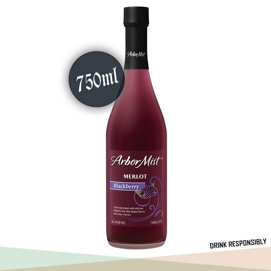 Arbor Mist Blackberry Merlot Red Wine 75cl (750ml) / USA | Lazada PH