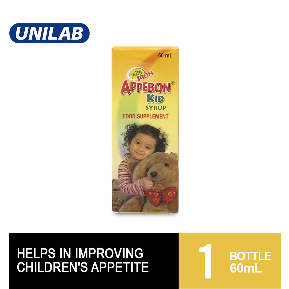 Appebon Kid 60mL Syrup Helps In Improving Children's Appetite | Lazada PH