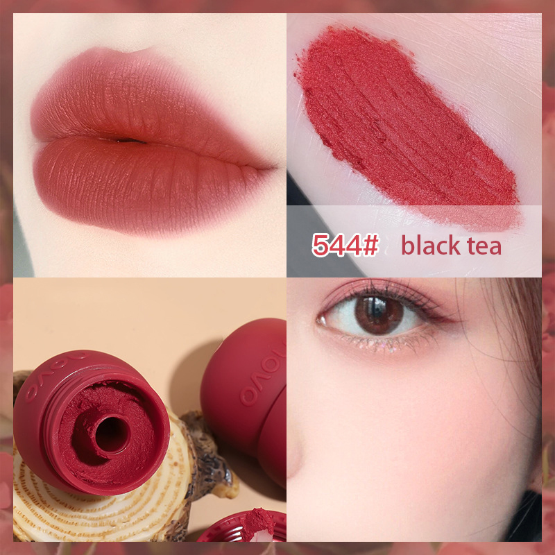 NOVO Lip Mud Mist Face Velvet Matte Lipstick is not easy to fade soft ...