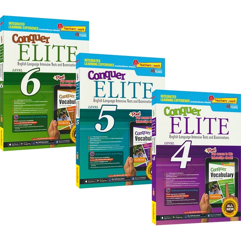 SAP conquer elite level 4-6 conquering English elite program grade 4-6 ...