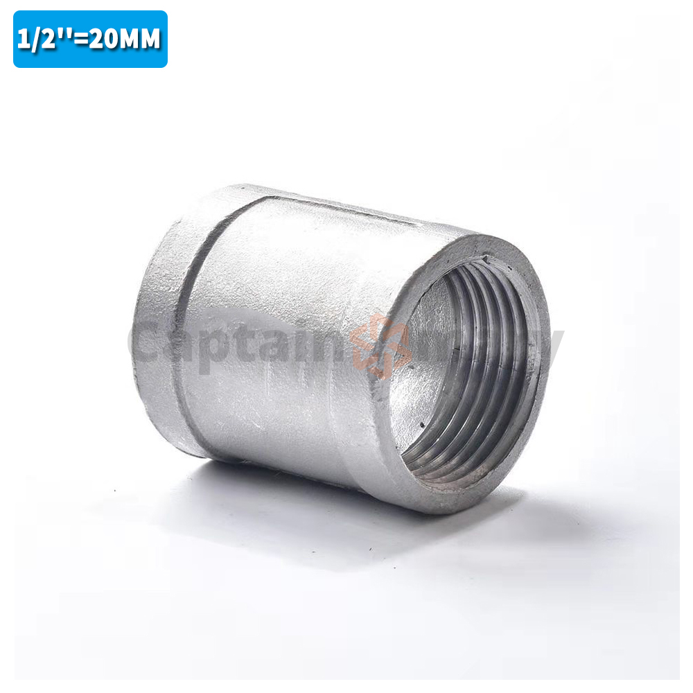 GI Pipe Fittings Galvanized Coupling 1/2" To 1" | Lazada PH