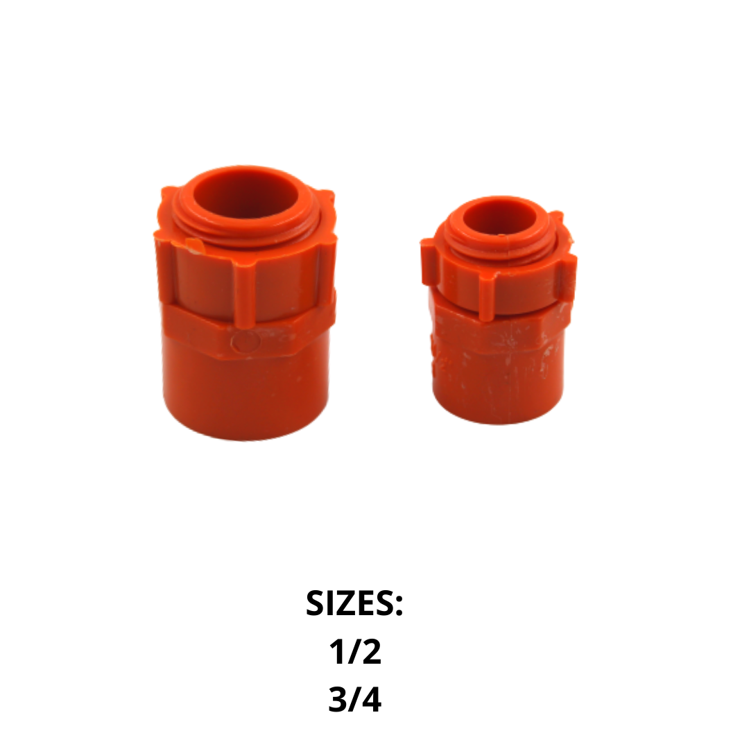 PVC MALE ADAPTOR W/ LOCK NUT | Lazada PH