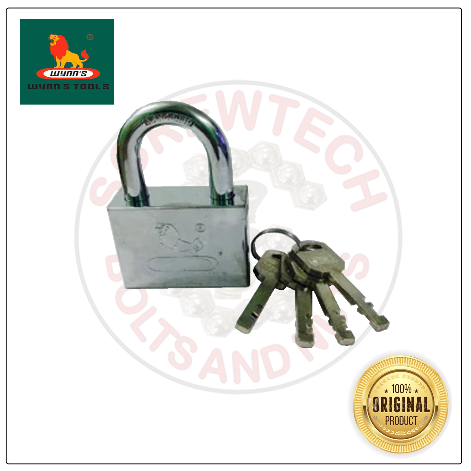 WYNN'S PADLOCK 50mm (Square)(Short) | Lazada PH