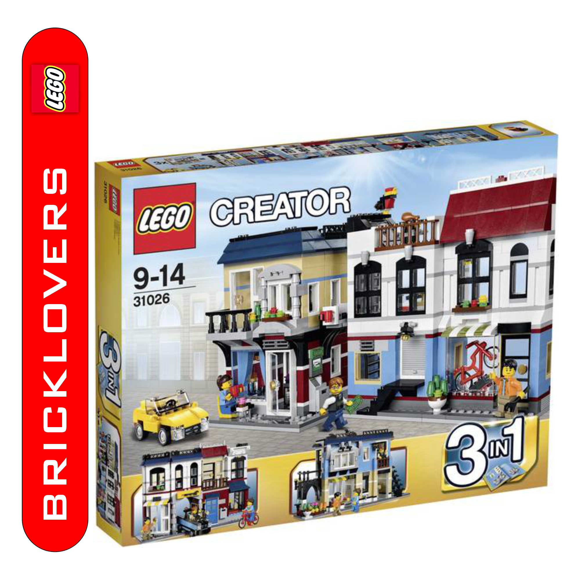 LEGO Creator Bike Shop & Cafe 31026 Building Toy | Lazada PH