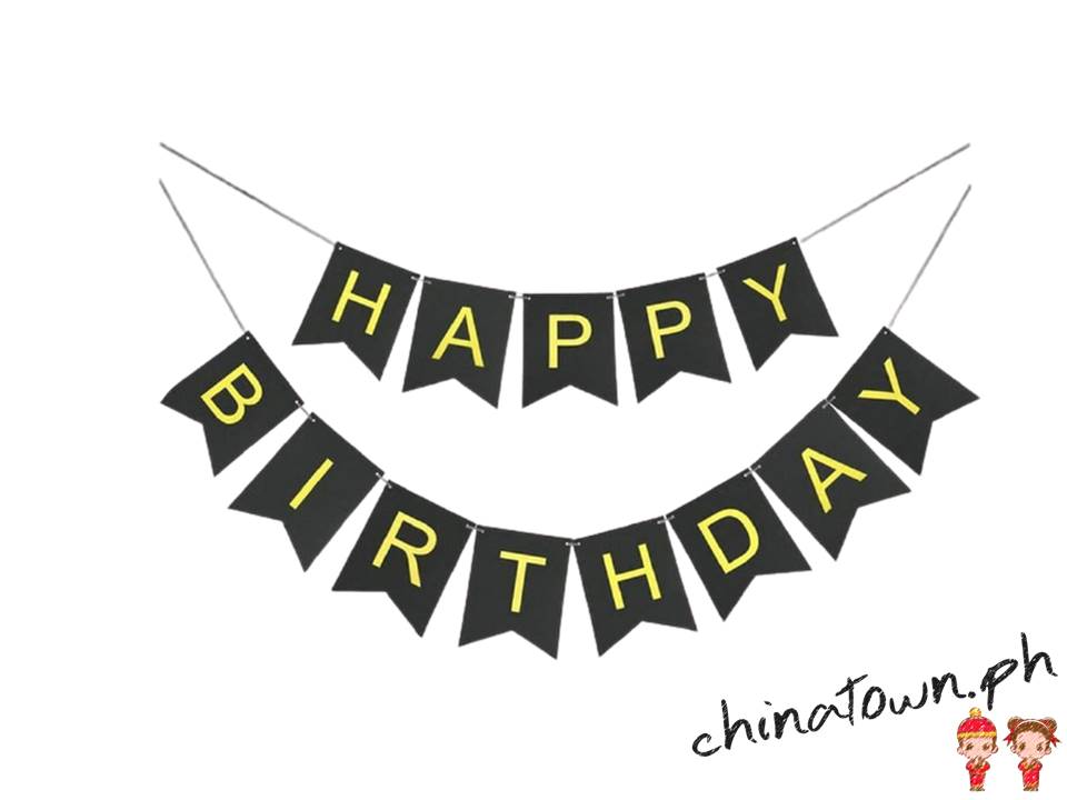 ️ Happy Birthday Banner / Banderitas ONLY 16*20cm ️ | Lazada PH