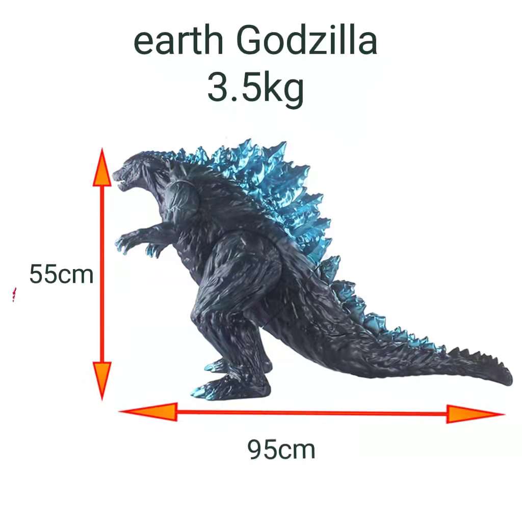 ericshop blue big earth godzilla planet of the monster action figure ...