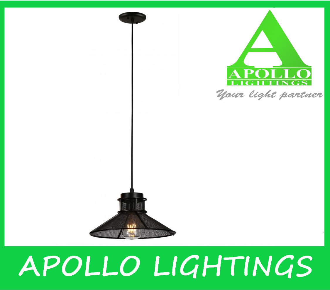 APOLLO METALIC BLACK DROP LIGHT DL-1727-1 | Lazada PH