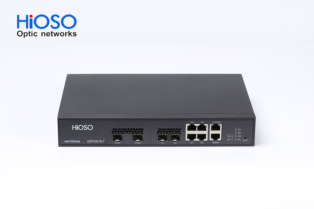 HiOSO HA7302VD Vlan Support 128 Onu Acess Each PON Optical Ftth Epon ...