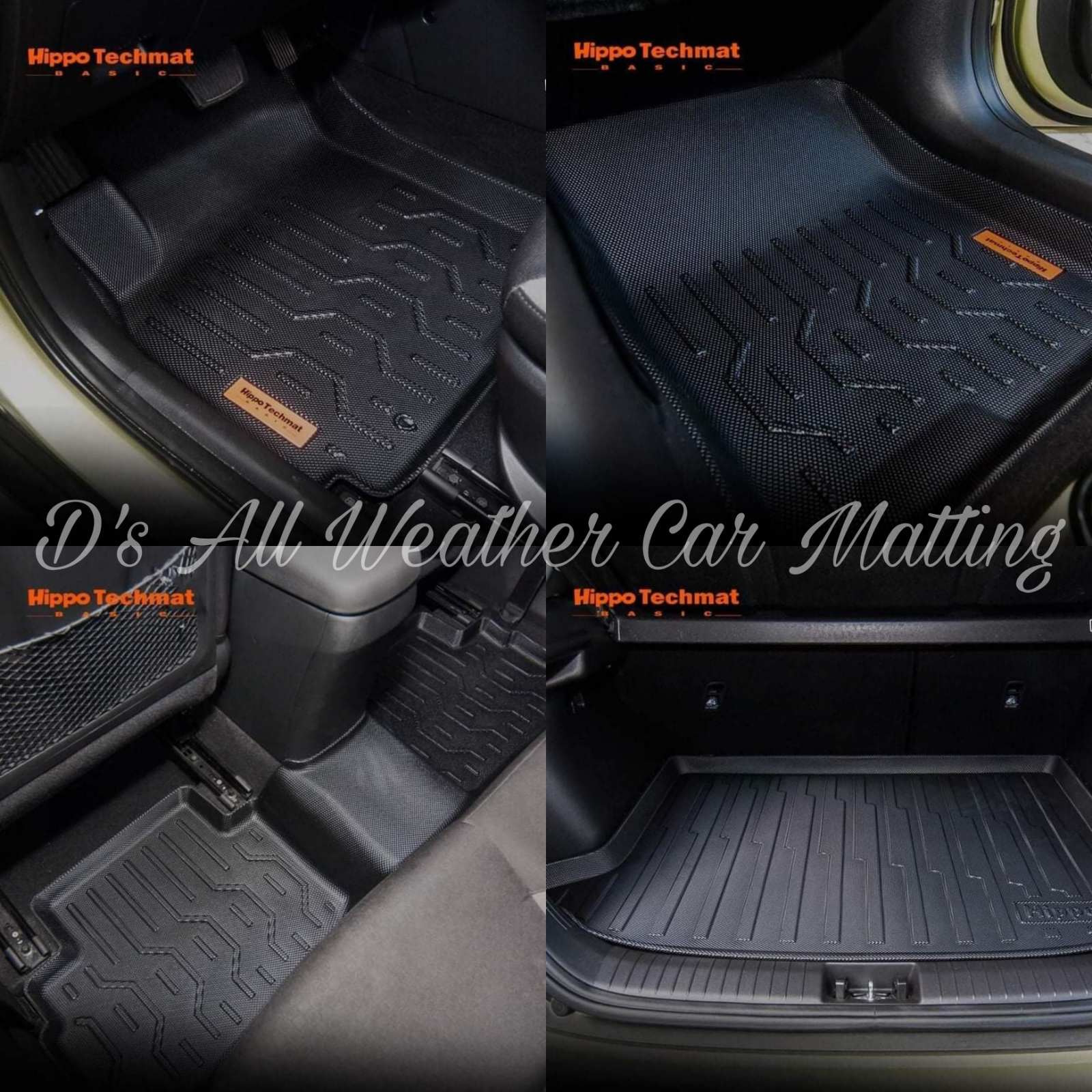 Hyundai Kona Hippo Techmat V2 Deep Dish Matting | Lazada PH