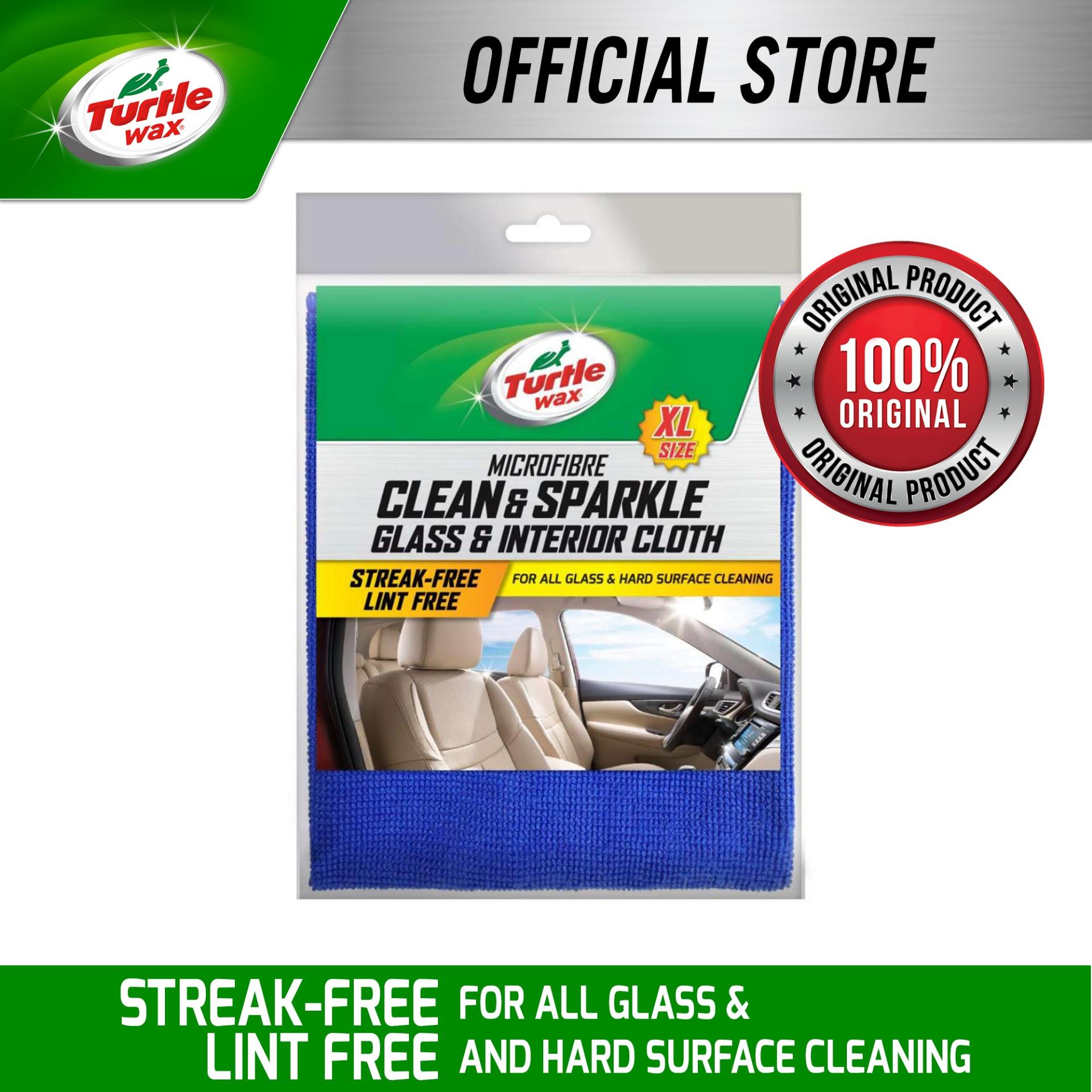 Turtle Wax Microfiber Clean & Sparkle Glass & Interior Cloth TWA110 ...