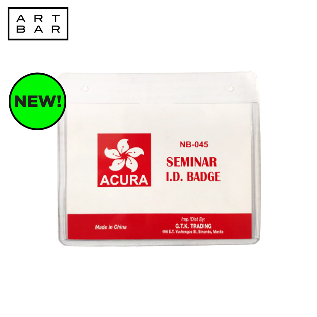 Acura Seminar Badge - Art Bar PH | Lazada PH