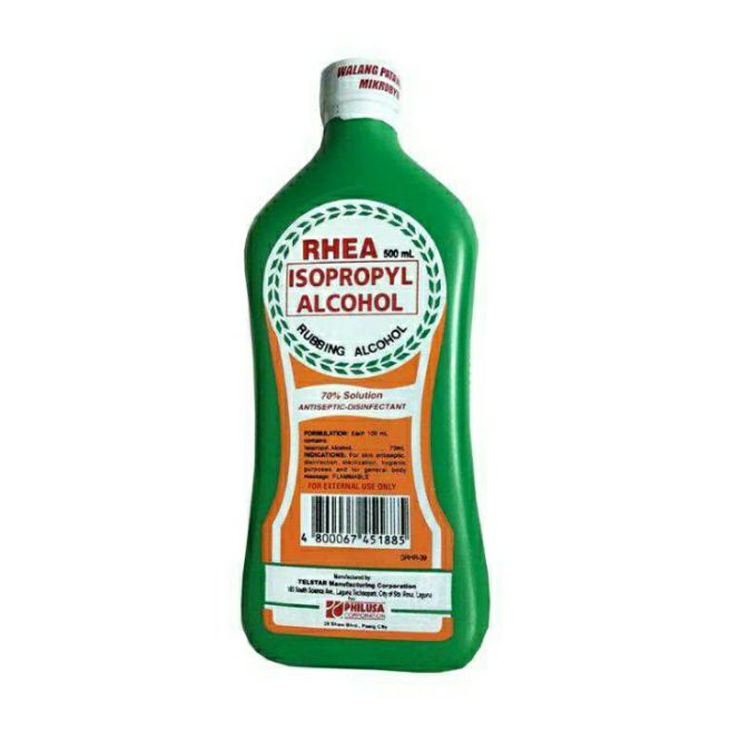 Rhea isoprophyl alcohol 70% solution 500ml. | Lazada PH